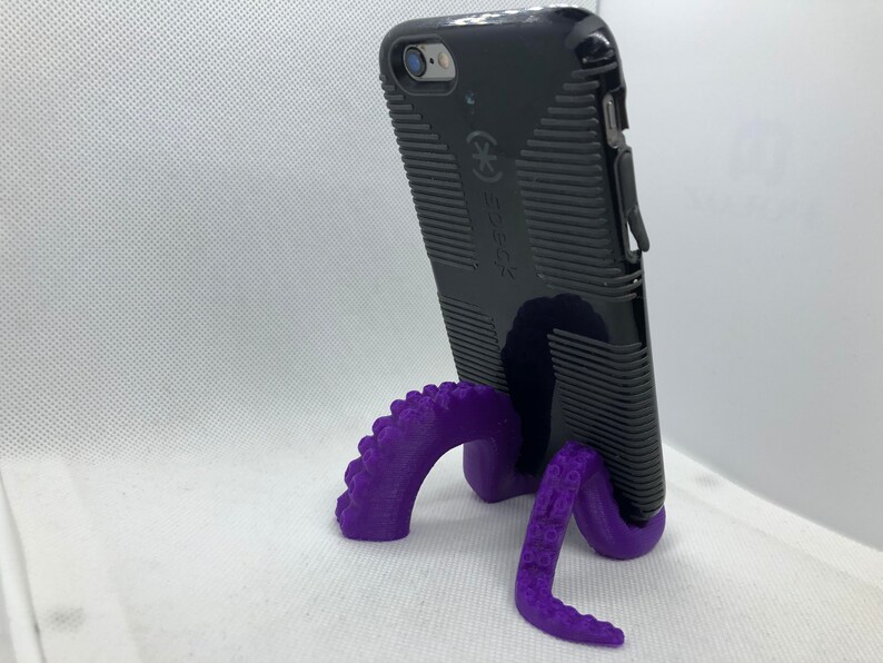 Octopus Shaped Phone Stand set of 4 - Etsy