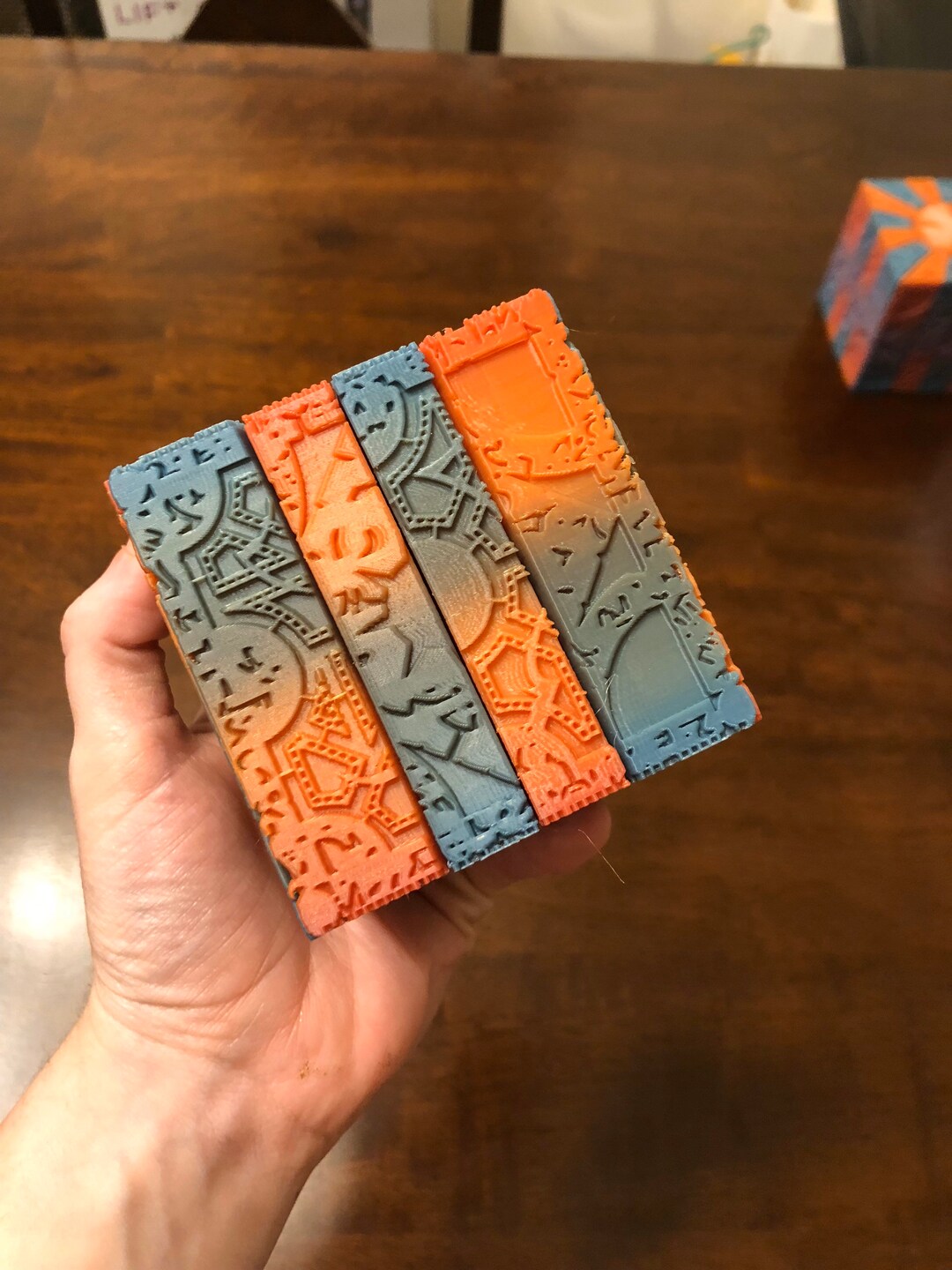 RAINBOW** Hellraiser Functional Puzzle Box Lament Configuration (movie ...