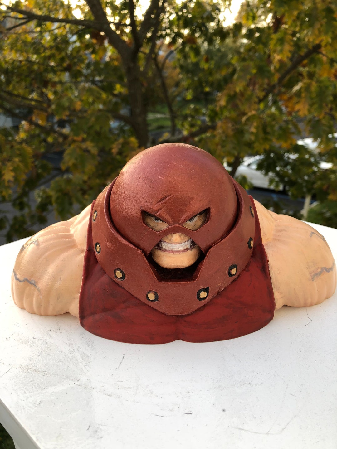 Painted X-men Inspired Juggernaut Bust - Etsy