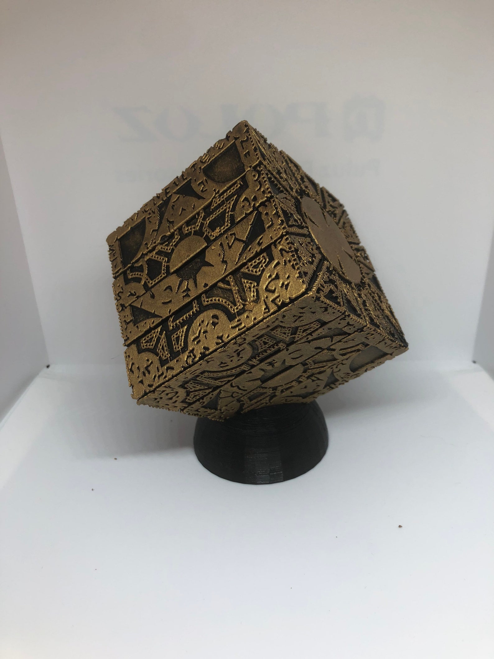 Painted Hellraiser Inspired Functional Puzzle Box Lament Configuration ...
