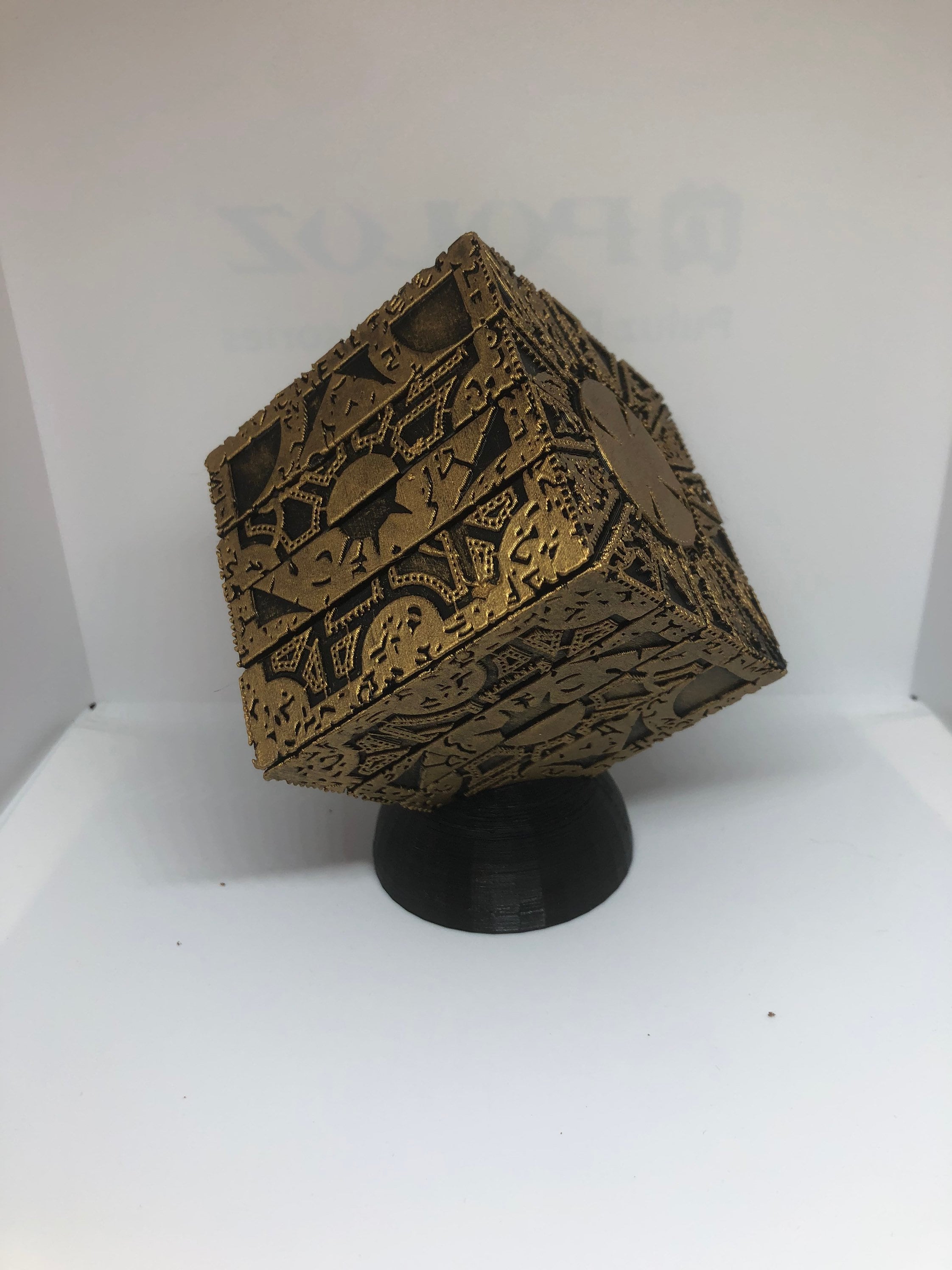 Painted Hellraiser Inspired Functional Puzzle Box Lament Configuration ...