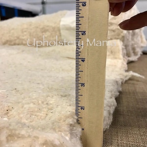 Cotton Upholstery Batting Wadding-professional Grade-raw Cotton - Etsy