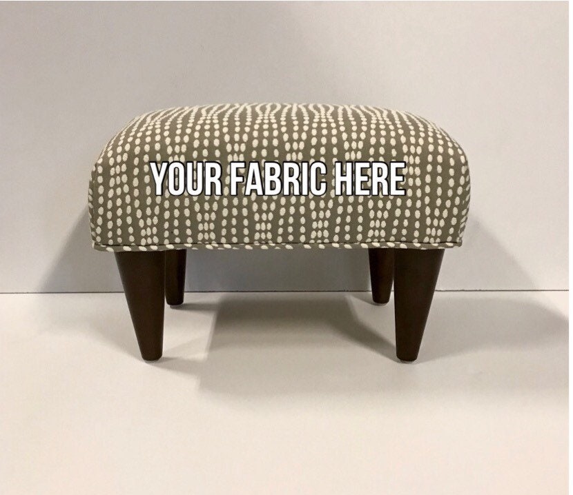 Footstool Custom Made in Your Fabric - Etsy