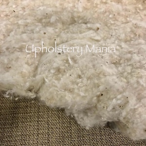Cotton Upholstery Batting Wadding-professional Grade-raw Cotton - Etsy