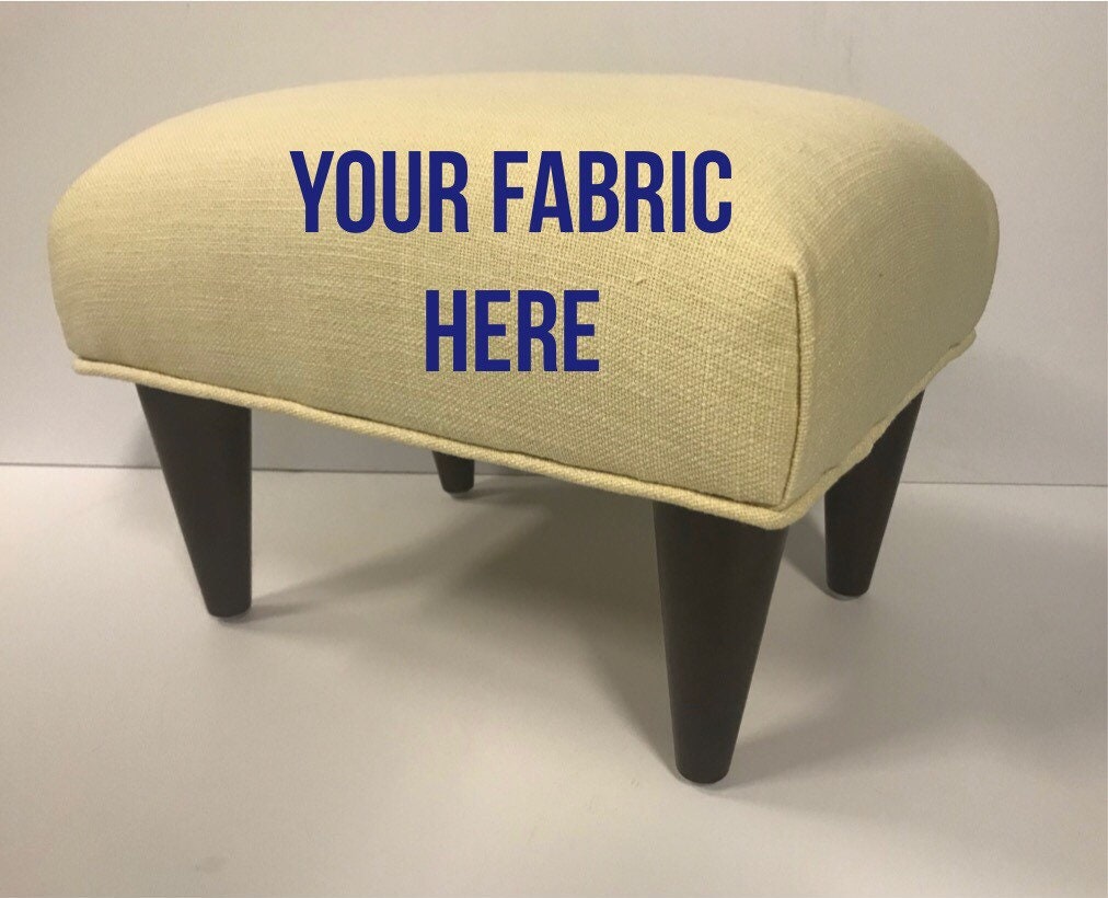 Footstool Custom Made in Your Fabric - Etsy