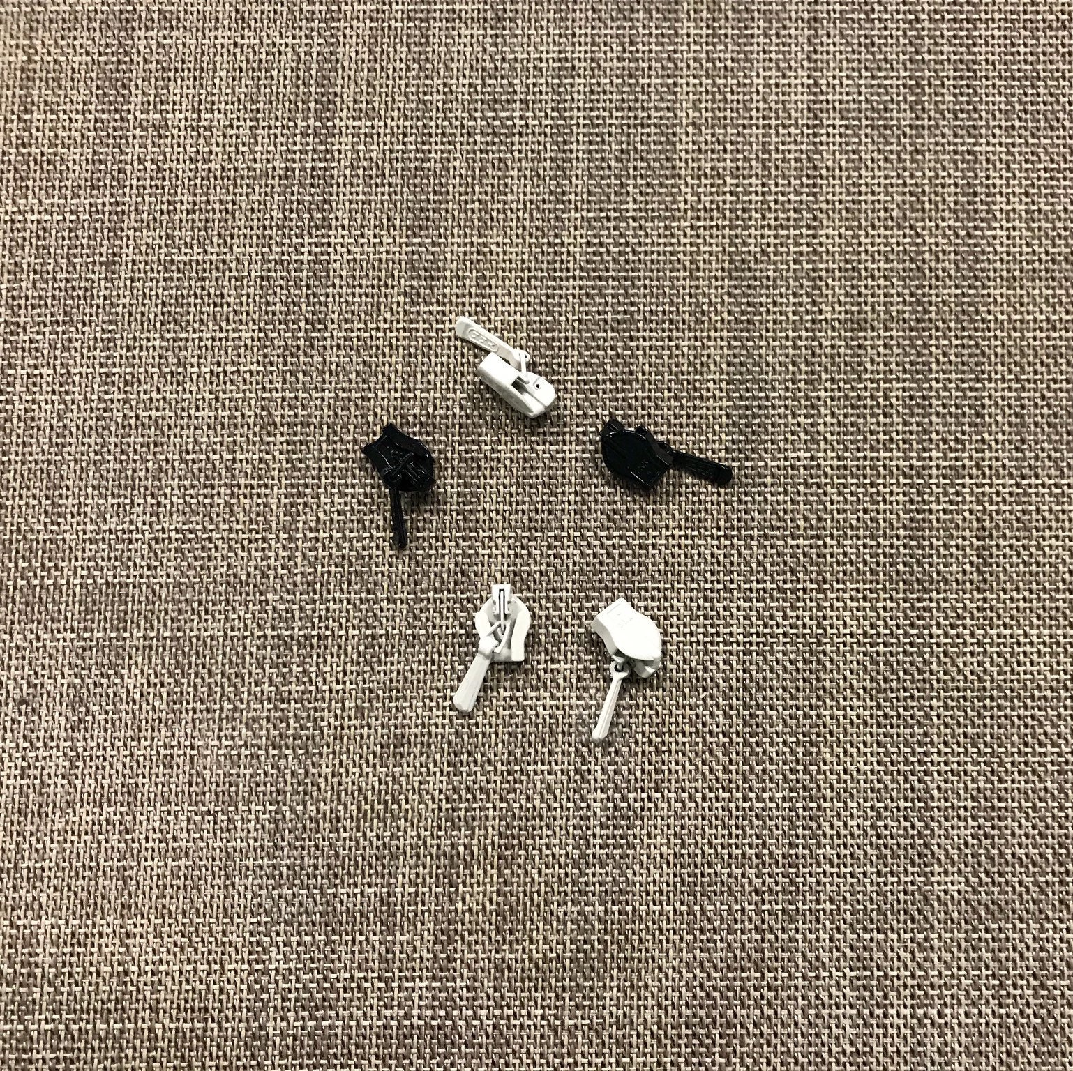 Invisible Zipper Pulls3-matches Our Invisible Zipper Chain - Etsy