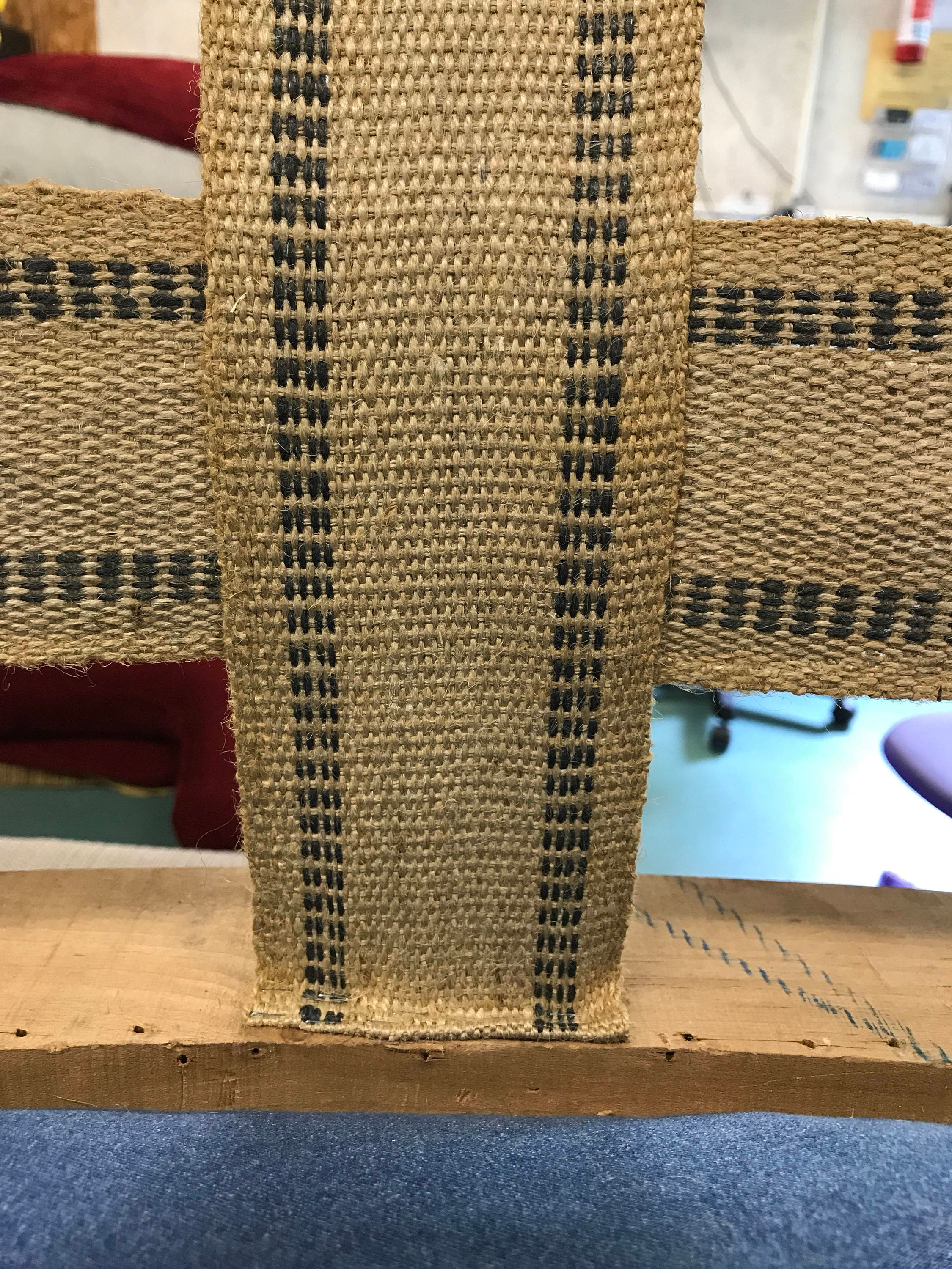 Upholstery Jute Webbing-black-professional Grade | Etsy