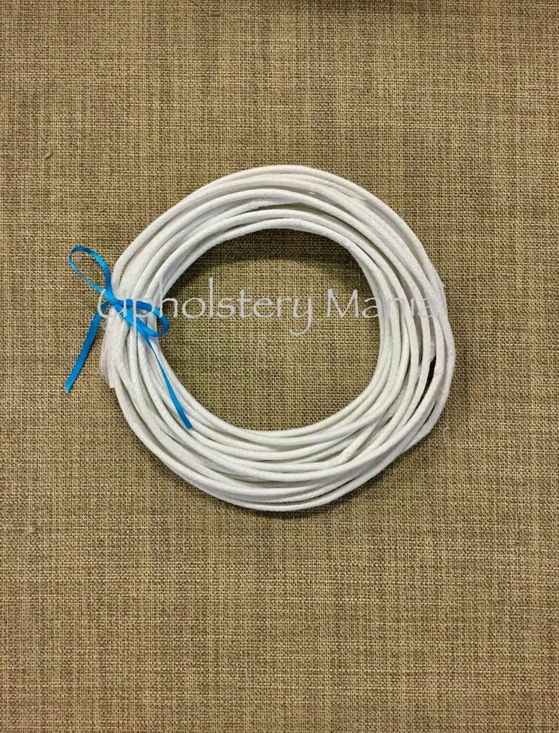 Upholstery Piping Welt Cord Professional Grade 10 and 50 Yard Lengths ...