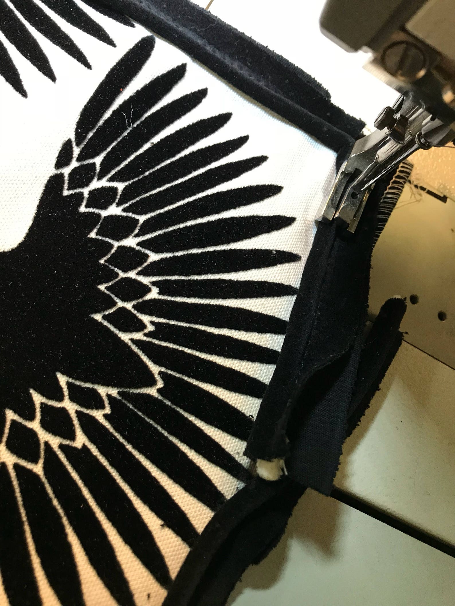 Black Velvet Piping by the Yard 100% Cotton Velvet - Etsy