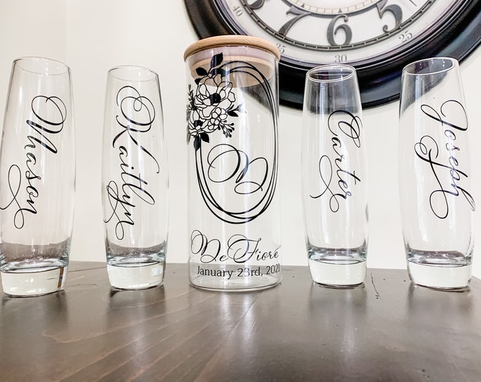 Unity Sand Ceremony Set, Sand Ceremony Jar, Personalized Unity Ceremony ...