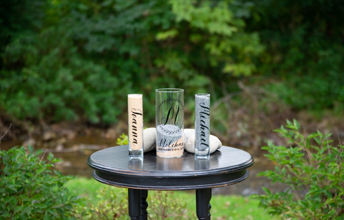 Unity Sand Ceremony Set Unity Wedding Kit Personalized Unity | Etsy