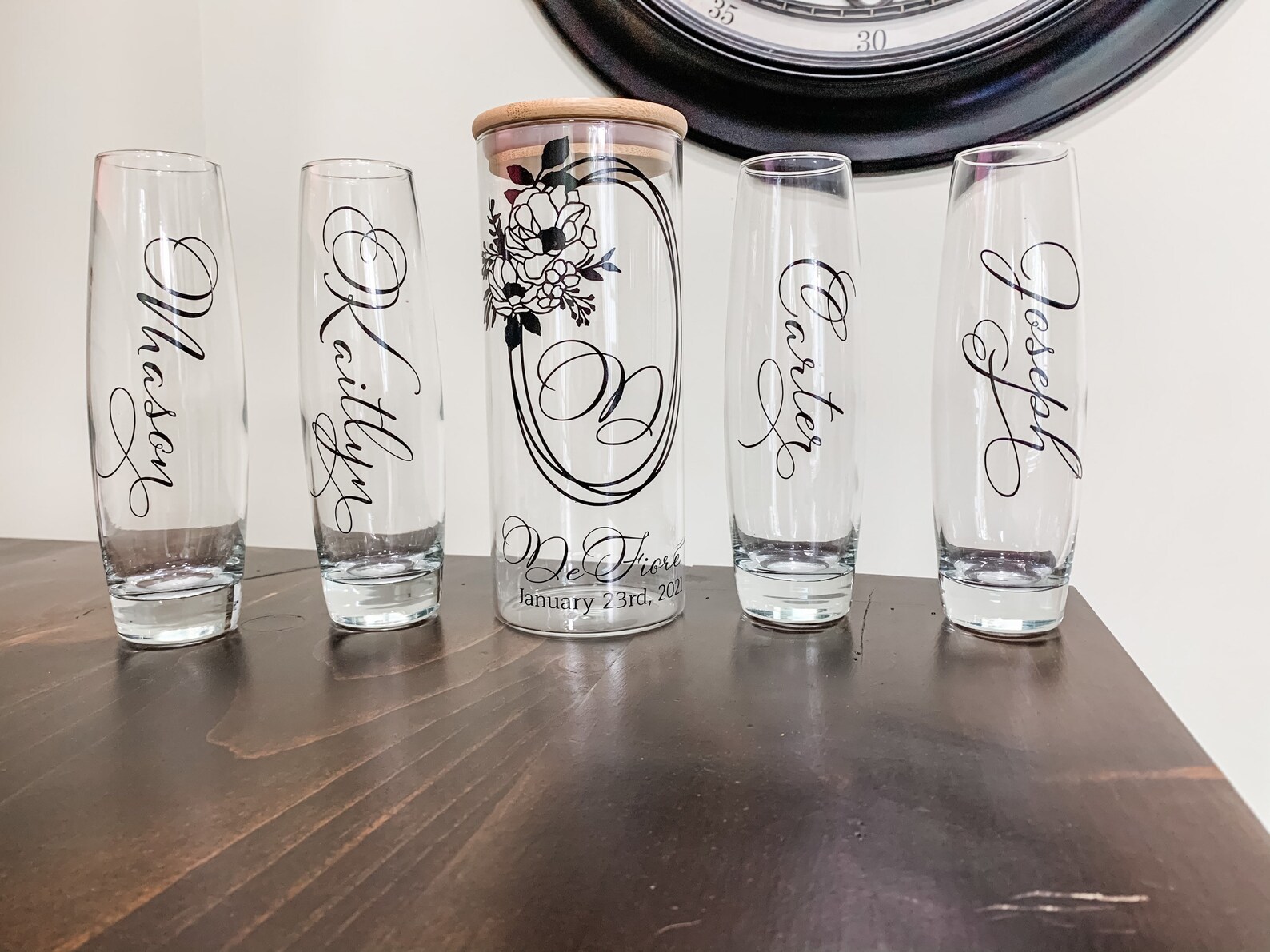 Unity Sand Ceremony Set Sand Ceremony Jar Personalized Unity | Etsy