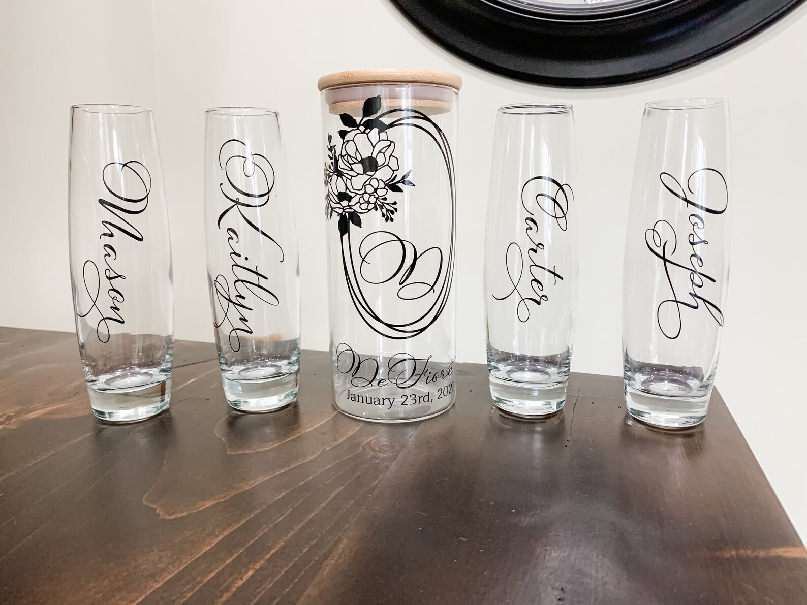 Unity Sand Ceremony Set Sand Ceremony Jar Personalized Unity | Etsy