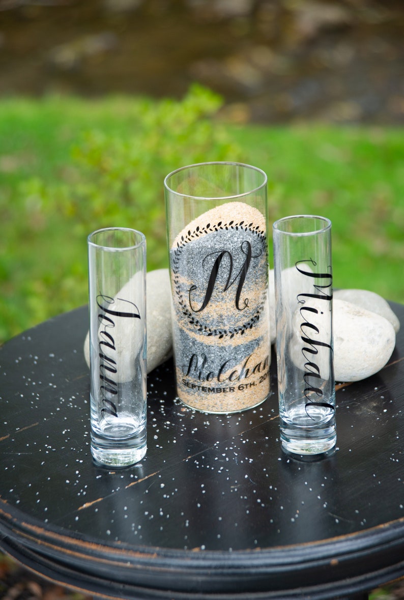 Unity Sand Ceremony Set Unity Wedding Kit Personalized Unity - Etsy