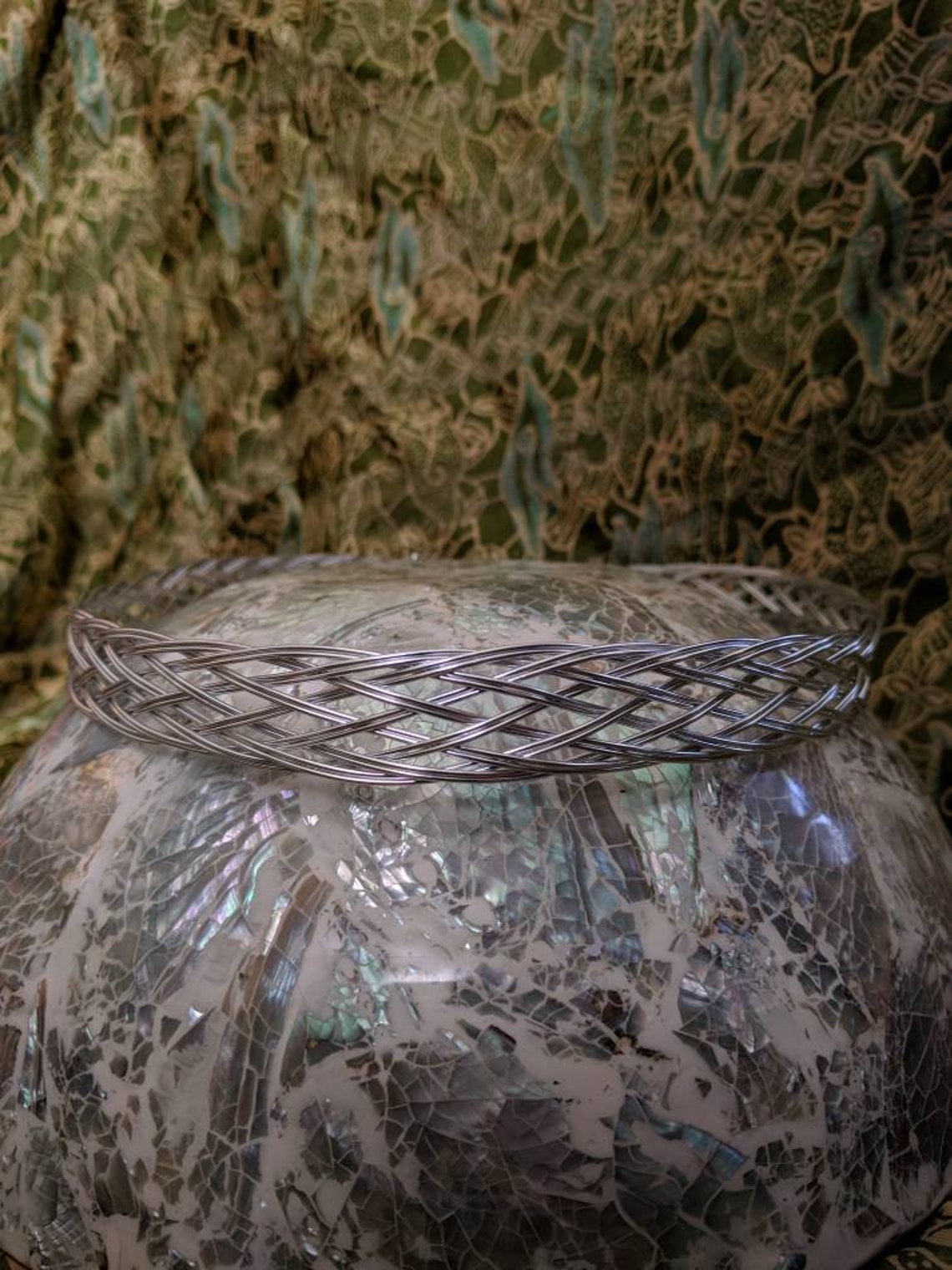 Braided Circlet Celtic Weave Crown Braided Crown Silver - Etsy