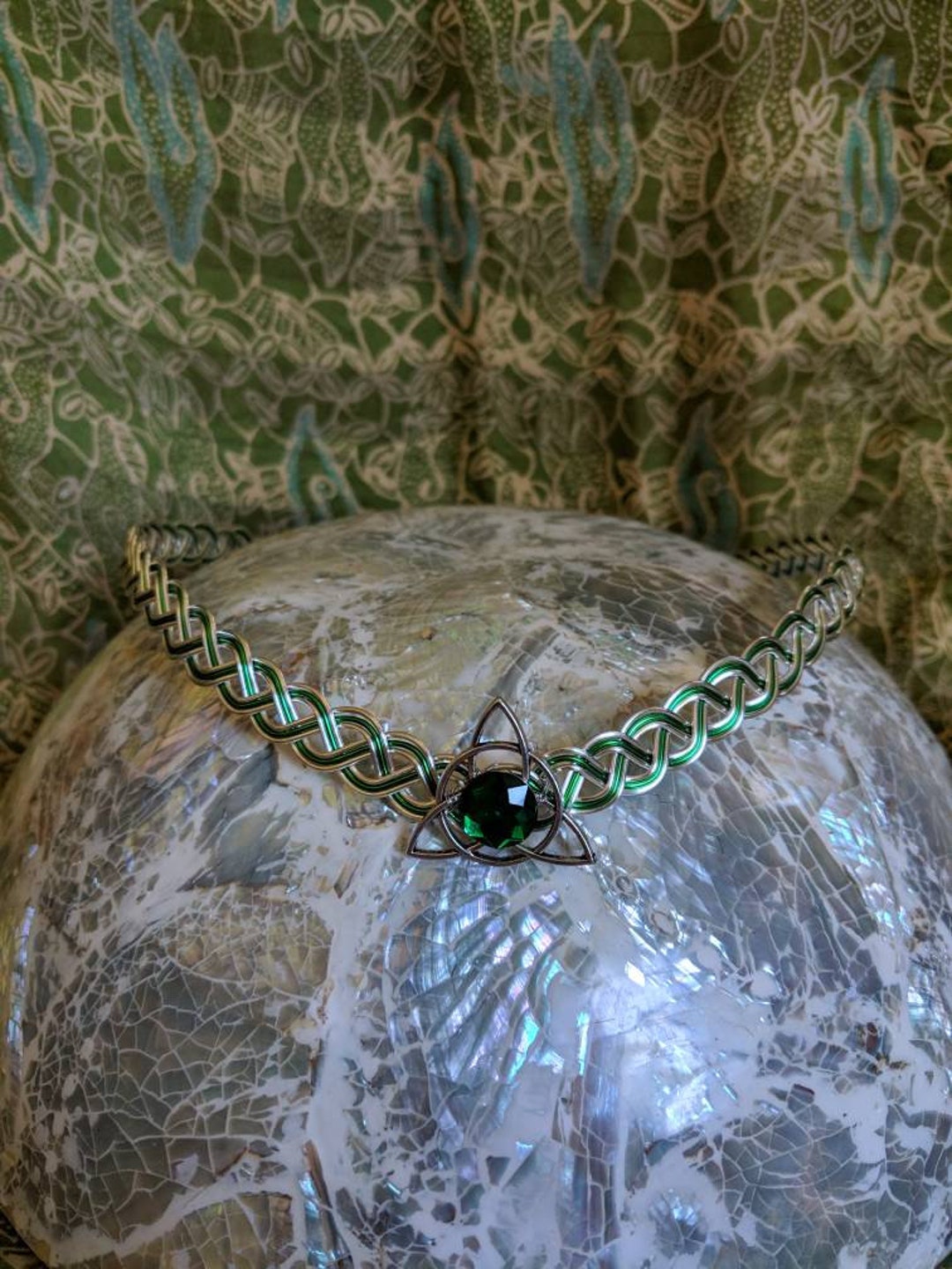 Braided Circlet Celtic Braided Tiara Celtic Circlet Celtic Braided ...