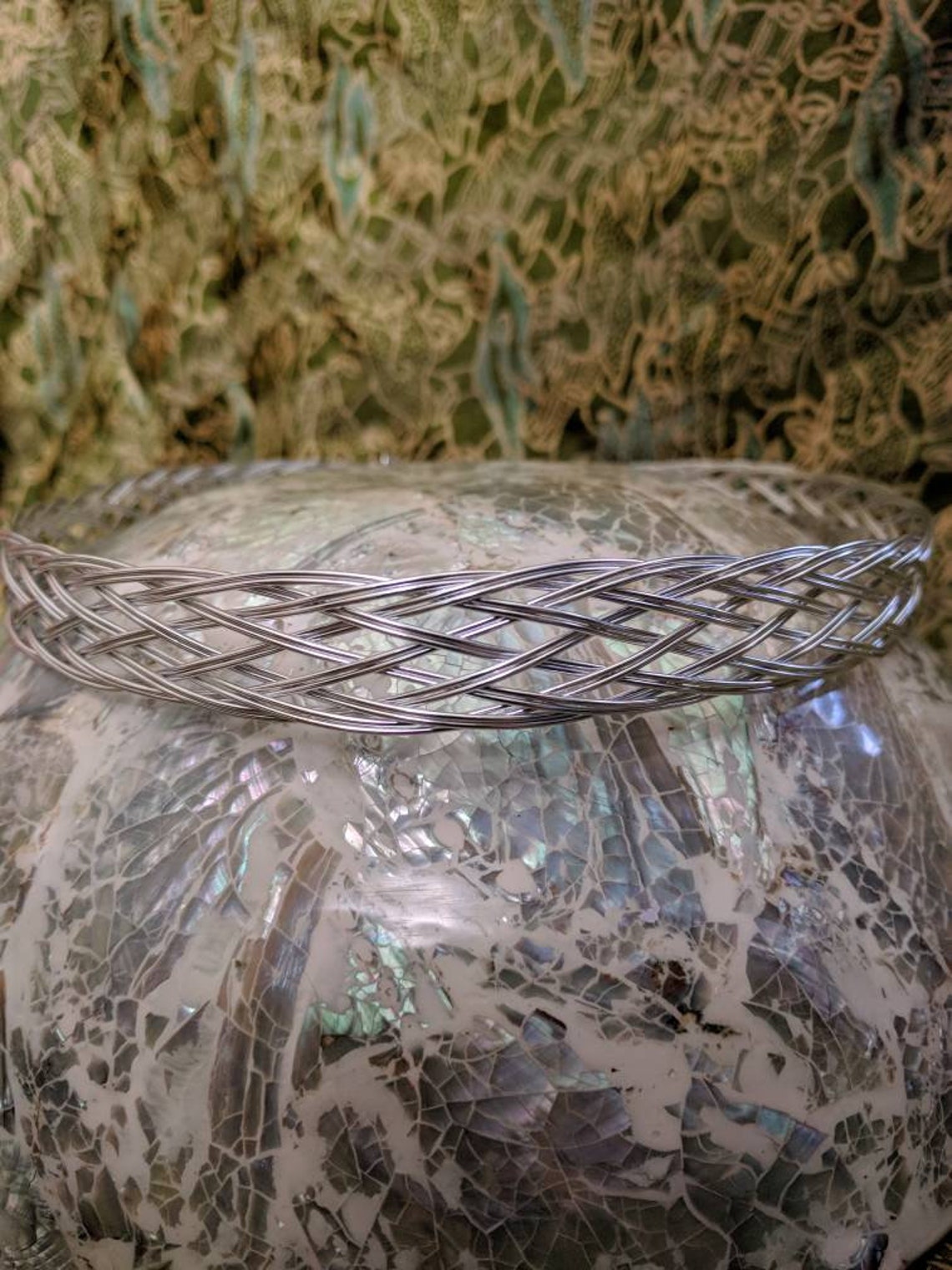 Braided Circlet Celtic Weave Crown Braided Crown Silver - Etsy