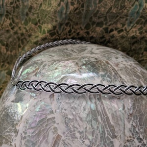 Braided Moon Crown Braided Goddess Crown Moon Crown Moon Circlet ...