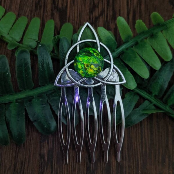 Celtic Hair Comb - Etsy