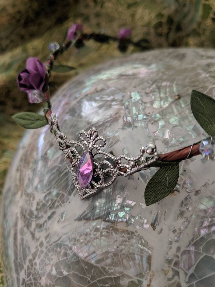 Fairy Crown Flower Crown Fairy Circlet Woodland Tiara | Etsy