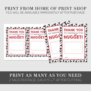 Teacher Appreciation Chick-fil-a Gift Gift Card Holder, Thanks for ...