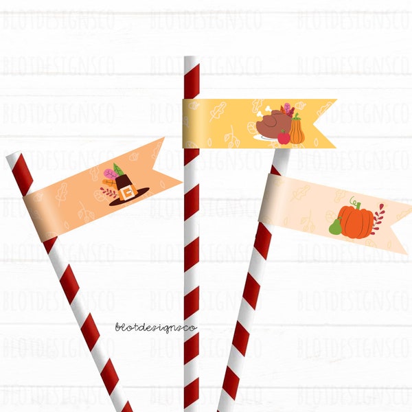 Printable Straw Flag - Etsy