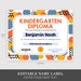 Editable Kindergarten Diploma, Kindergarten Graduation Certificate ...