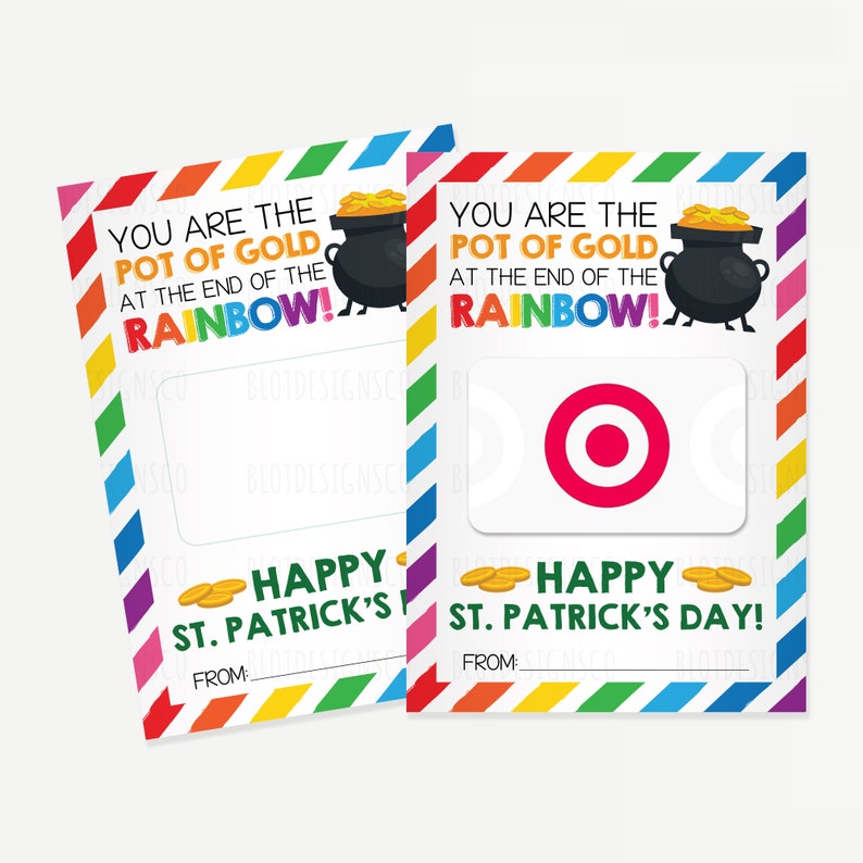 St. Patrick's Day Coffee Gift Card Holder You're the - Etsy