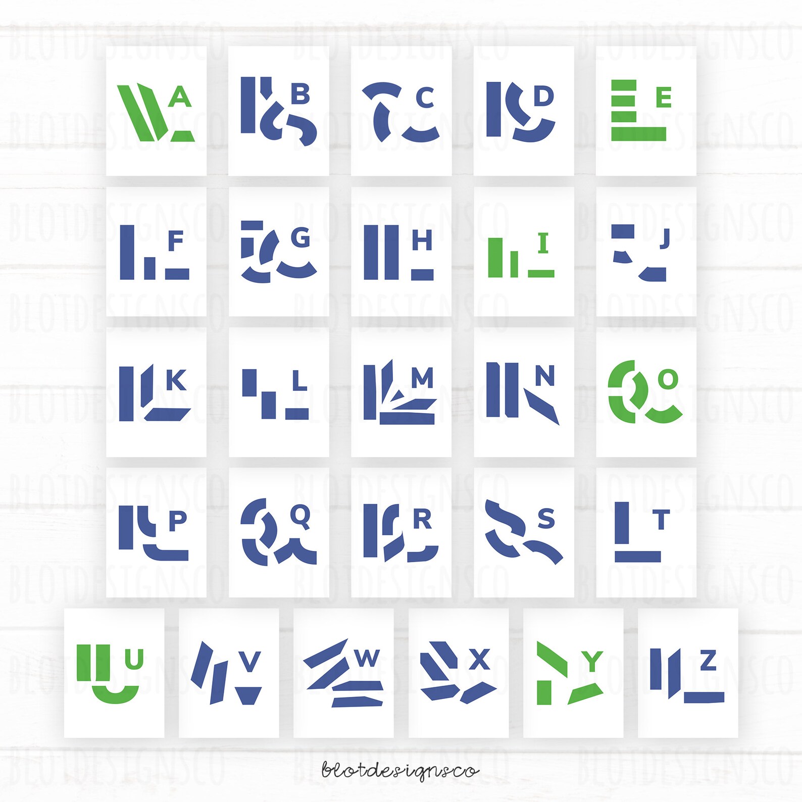 Alphabet Letter Building Puzzles Printable Preschool | Etsy