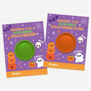 Halloween Play-doh Party Favors, Trick or Treat Truck or Treat Non ...