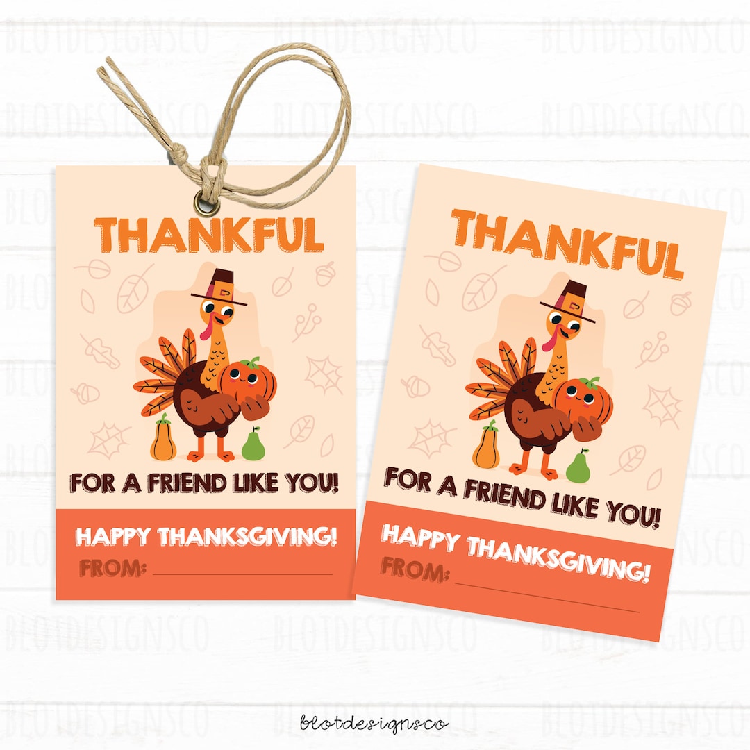 Printable Thanksgiving Turkey Day Treat Labels Thanksgiving Party Favor ...