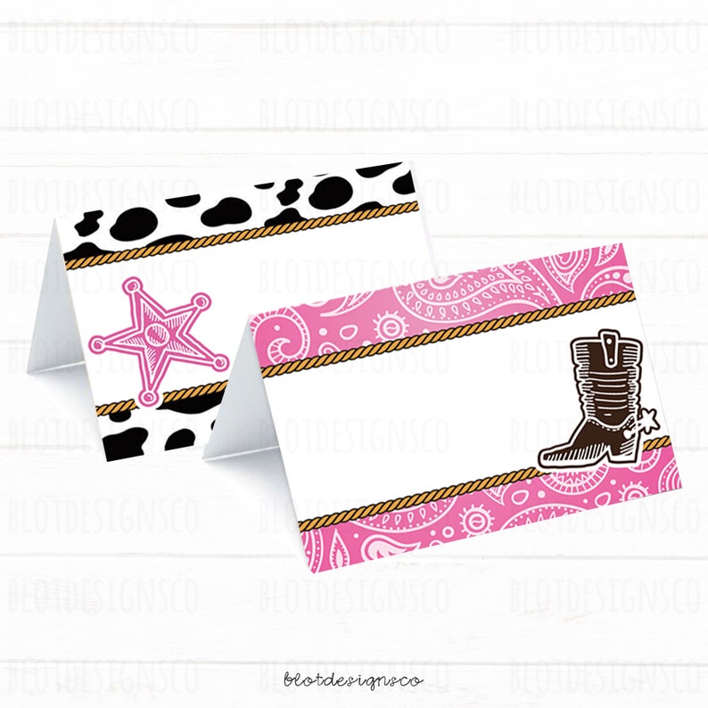 Printable Western Rodeo Cowgirl Buffet Labels Cowgirl Food - Etsy