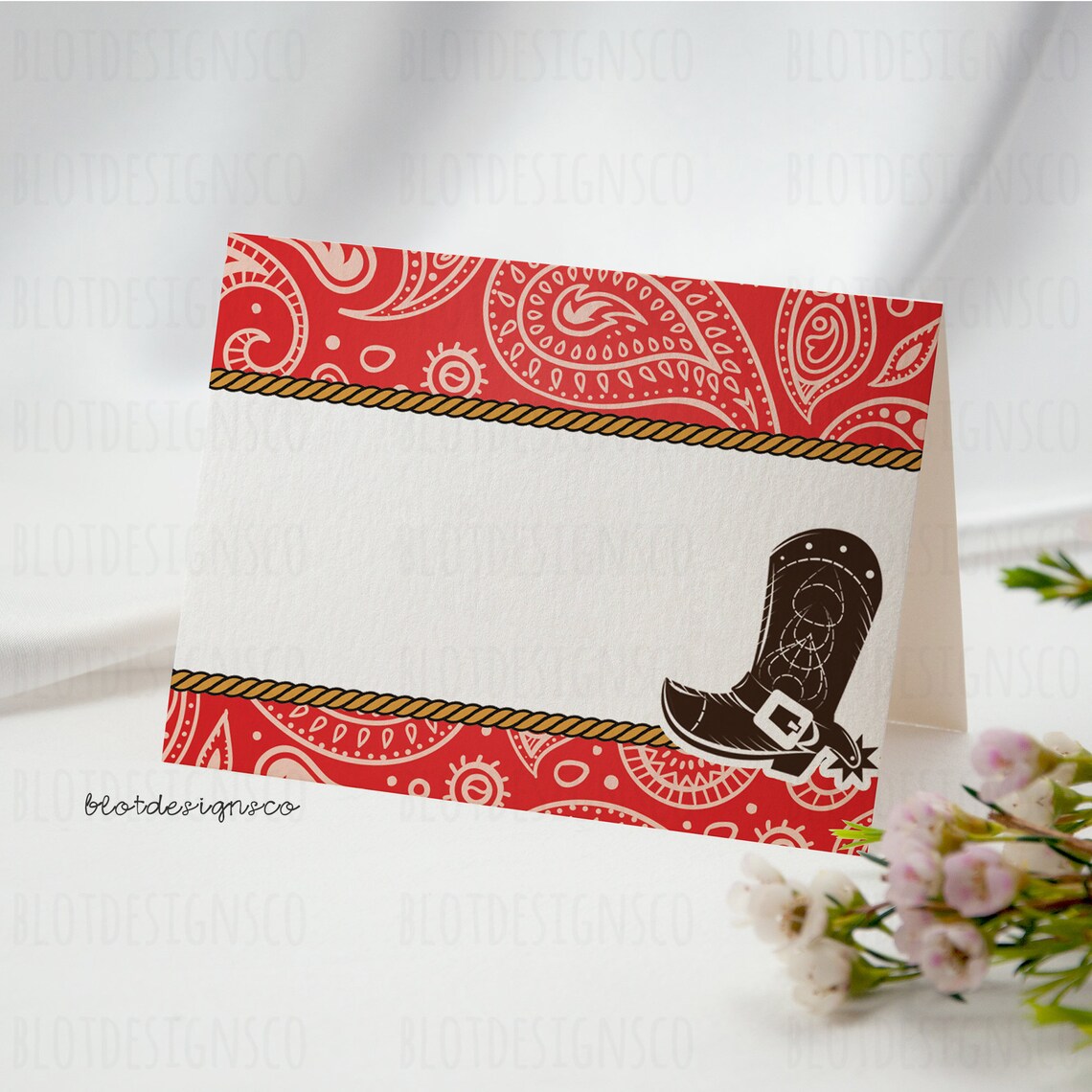 Printable Western Rodeo Cowboy Buffet Labels, Cowboy Food Tents ...