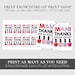 MANI Thanks for All That You Do Nail Polish Gift Tag, Mani Pedi Teacher ...