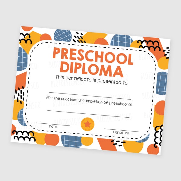 Preschool Graduation - Etsy