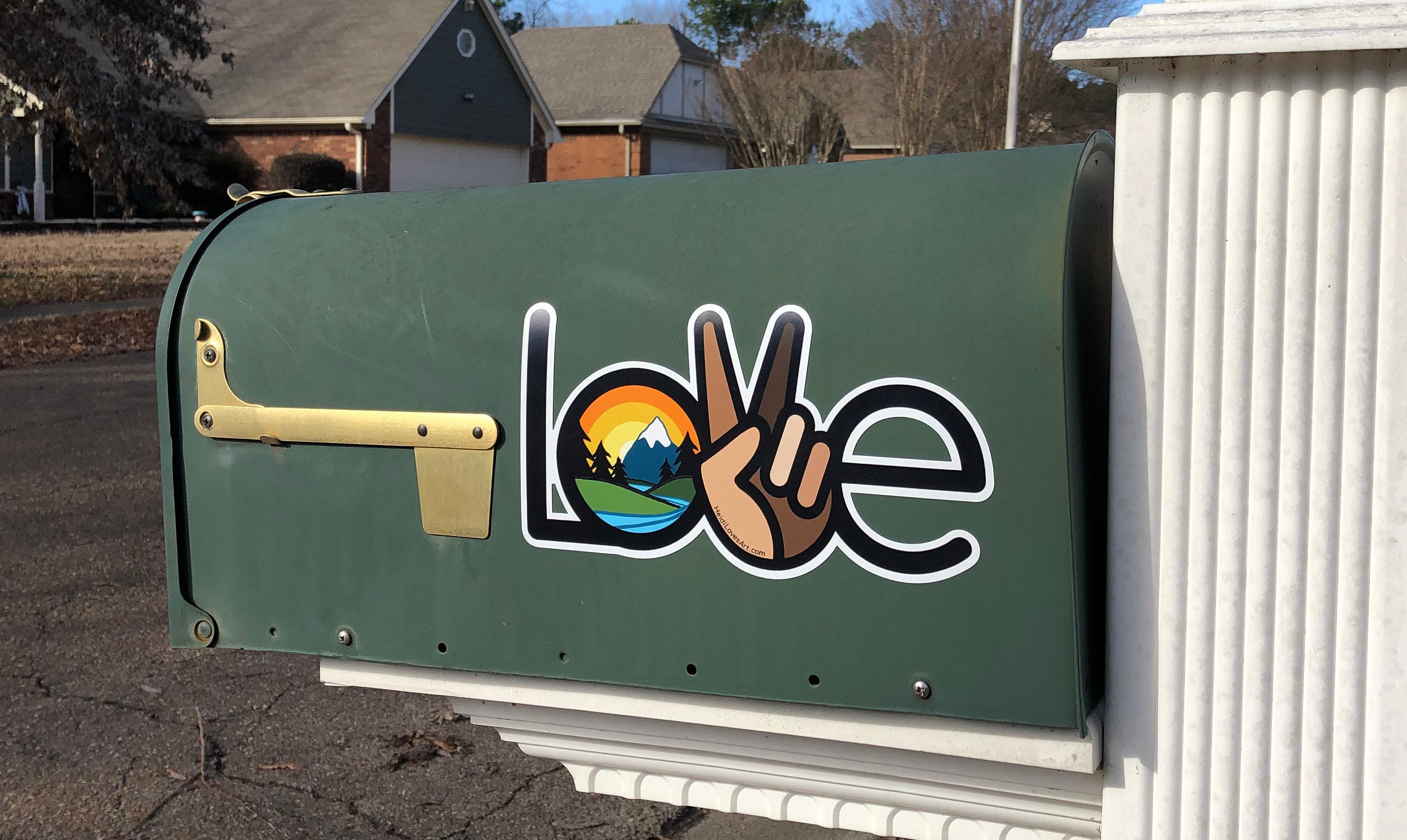 10 Mailbox Magnet PEACE LOVE & UNITY | Etsy