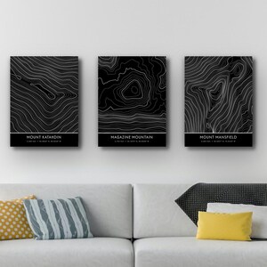 Magazine Mountain Poster Print, Mountain Wall Décor, Gift for ...