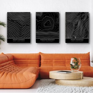 Magazine Mountain Poster Print, Mountain Wall Décor, Gift for ...