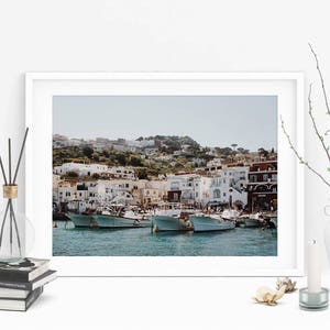 Capri Dock Photograph (italy,adventure Photo,travel Photography,wall ...