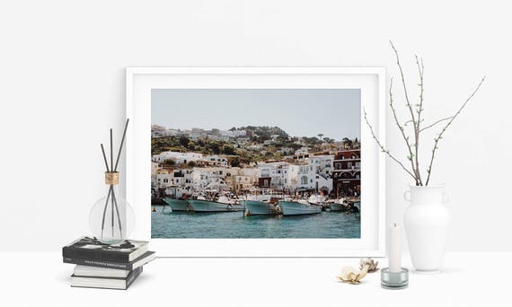 Capri Dock Photograph italyadventure Phototravel - Etsy
