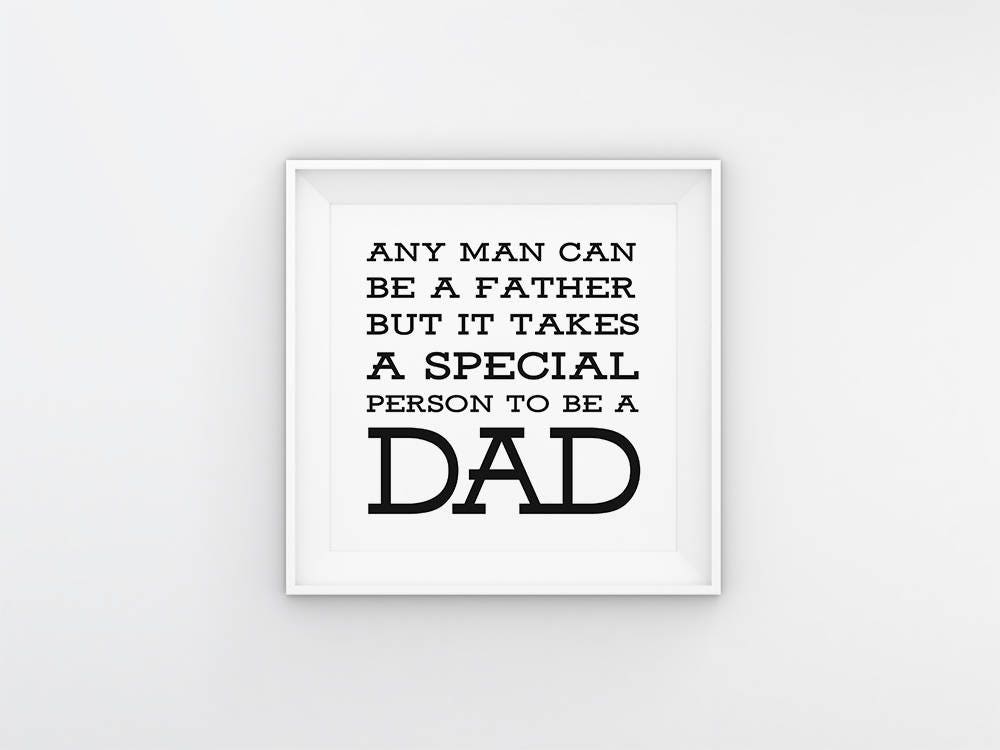 Father's Day Printable Gift Father's Day Quote Printable Fathers Day ...