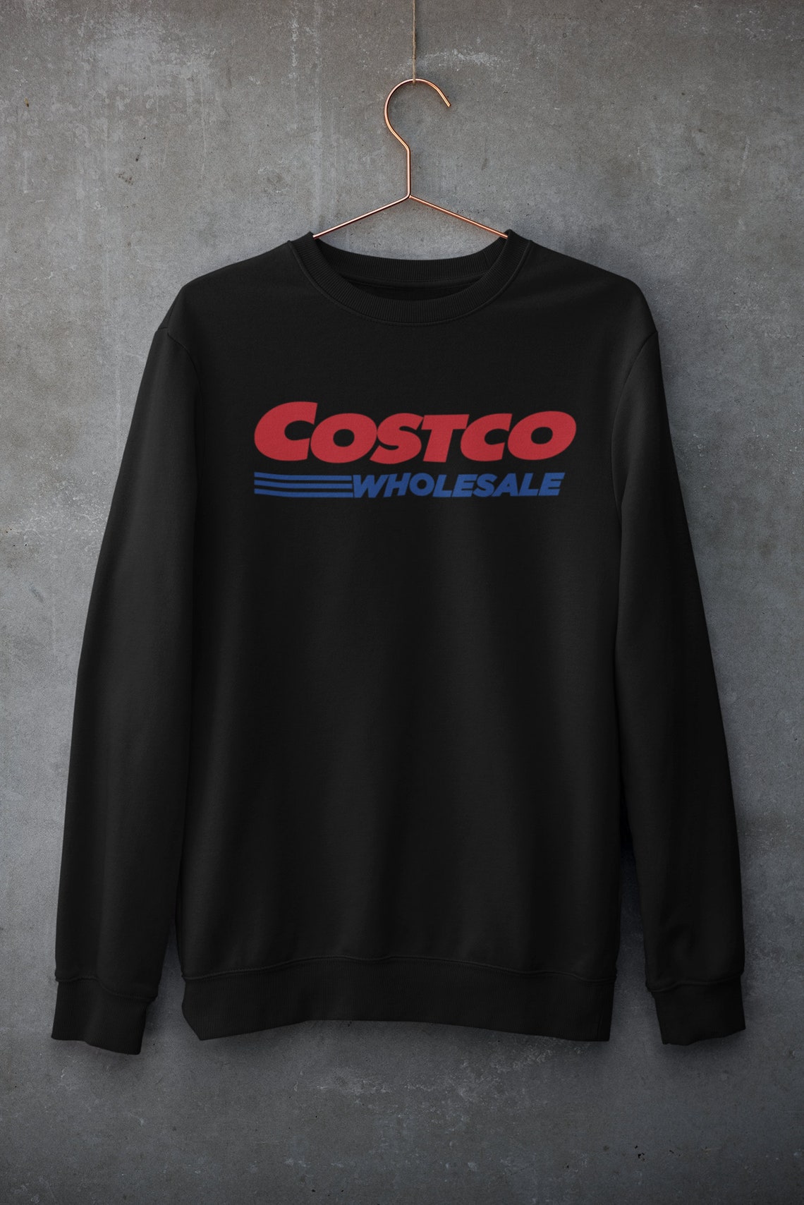 Costco Wholesale Fleece Crewneck Sudadera Gran Idea de Regalo | Etsy