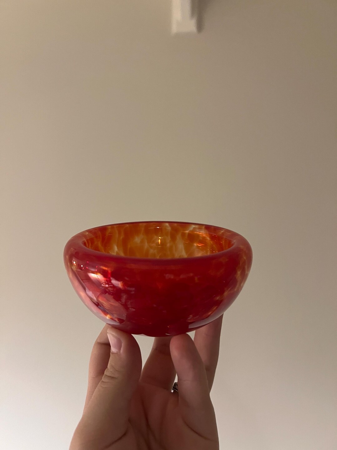 Red Bubble Bowl - Etsy