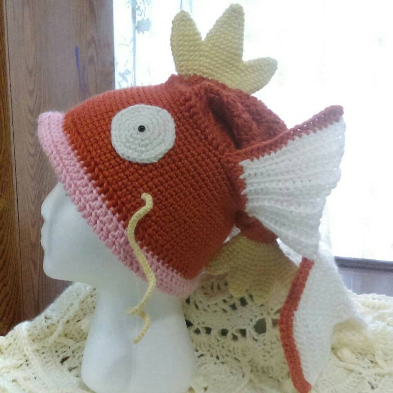 Magikarp Hat - Etsy