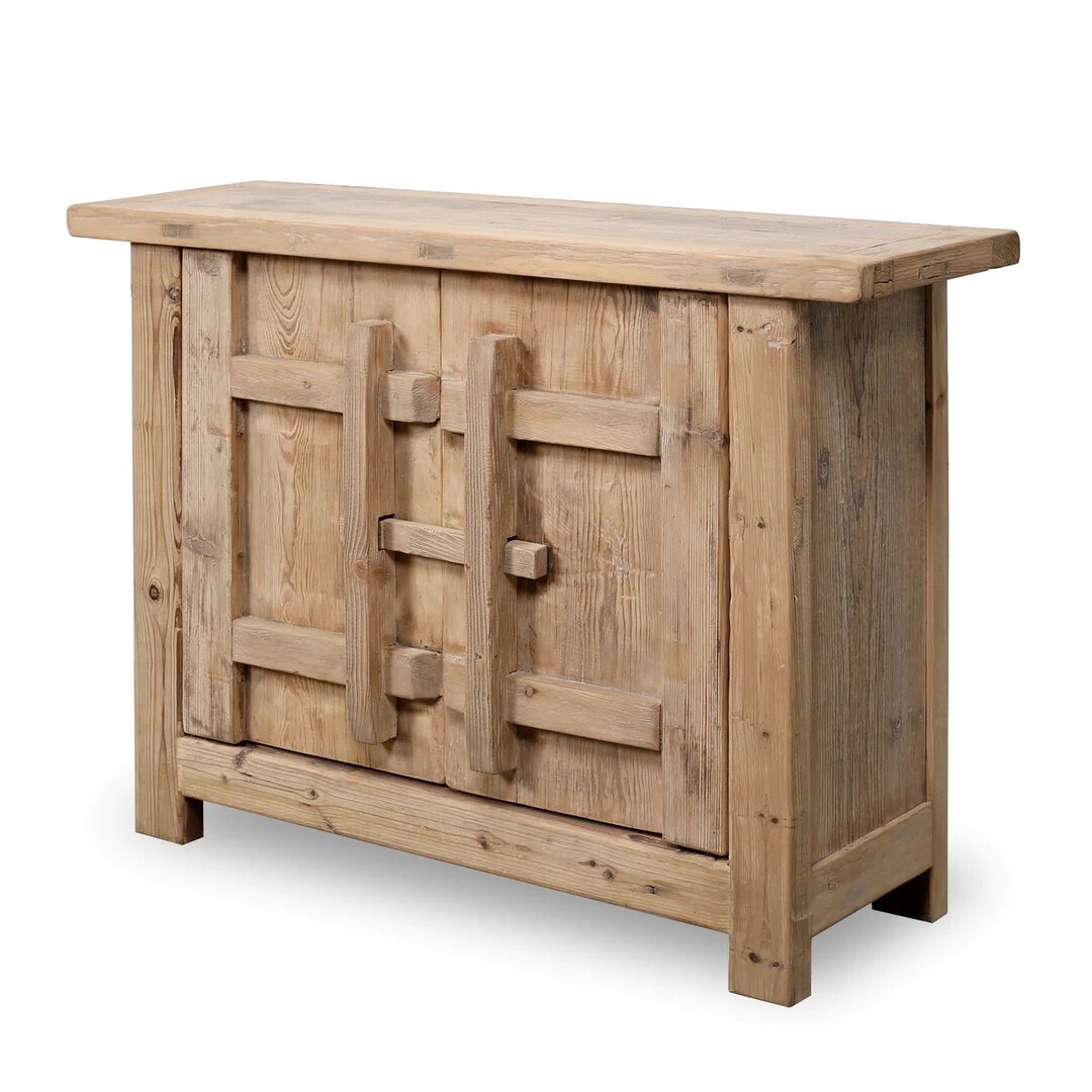 Two Door Elm Cabinet - Etsy