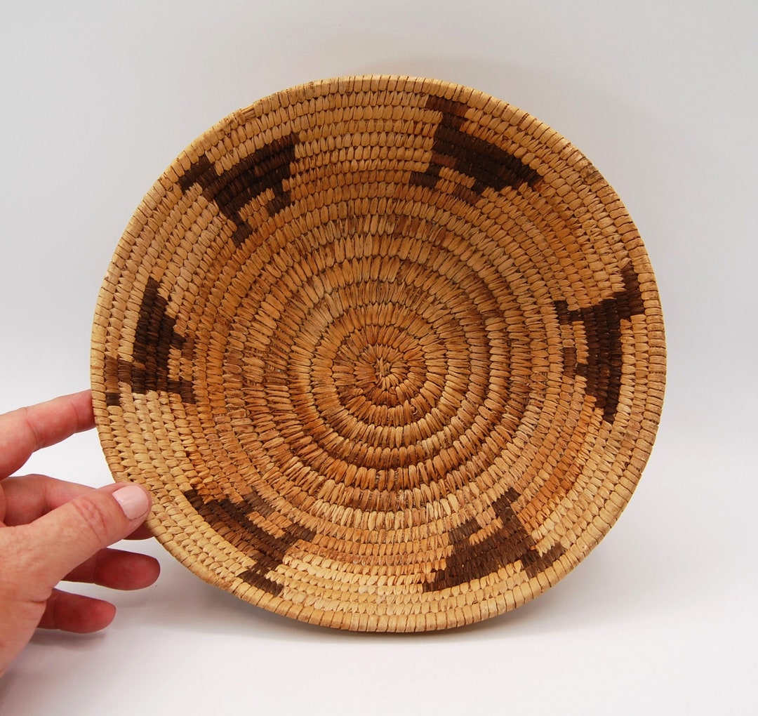 Tohono O'odham Papago Basket Bird Animal Effigy Polychrome - Etsy