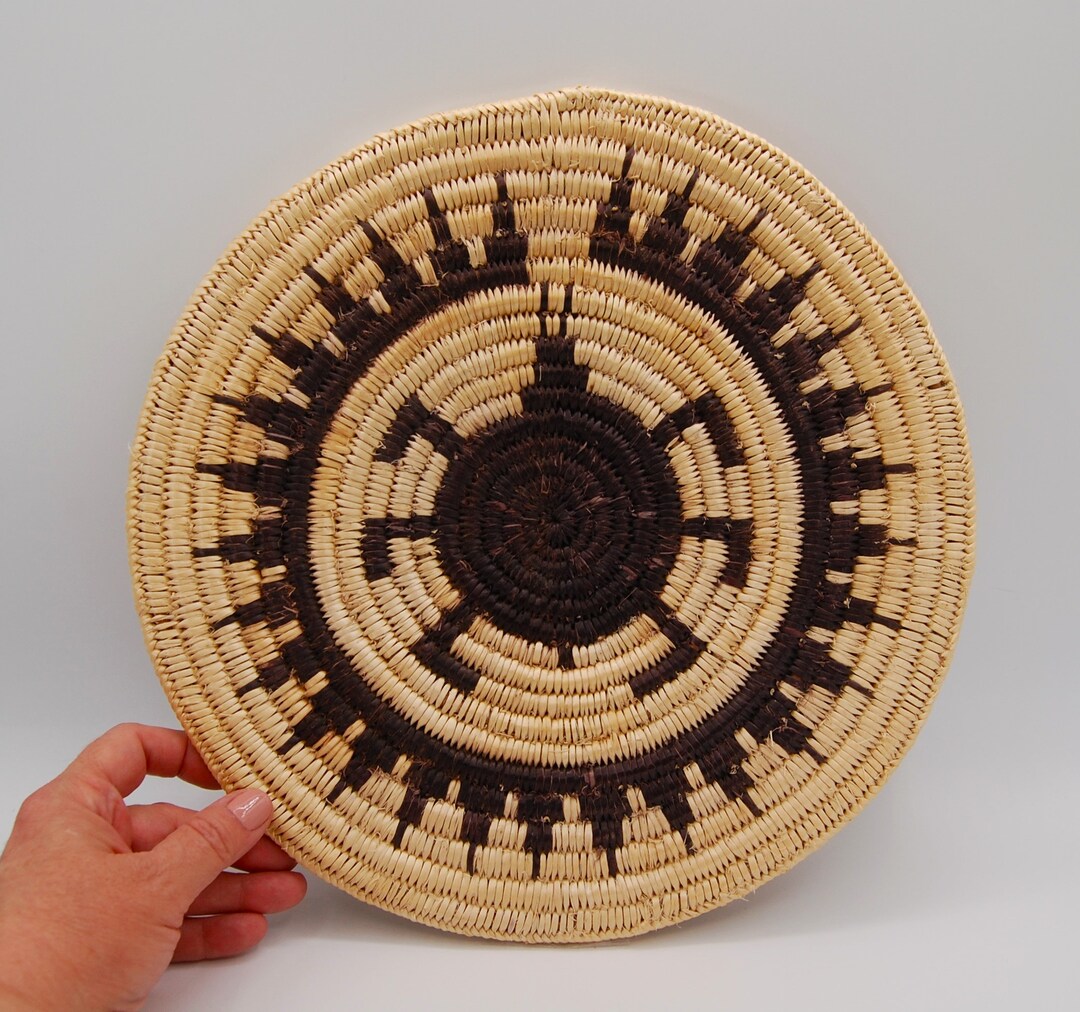 Native American Basket Ute Animal Insect Effigy Polychrome 12 Sumac ...