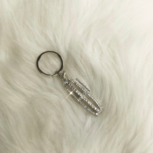 BLING LINCOLN Keychain Encrusted With Swarovski Diamond Crystals- Car ...
