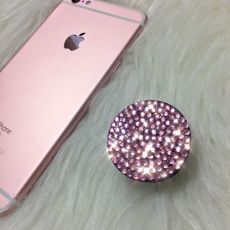 Swarovski Crystal Bling PopSocket Cell Phone Grip Bling Cell | Etsy
