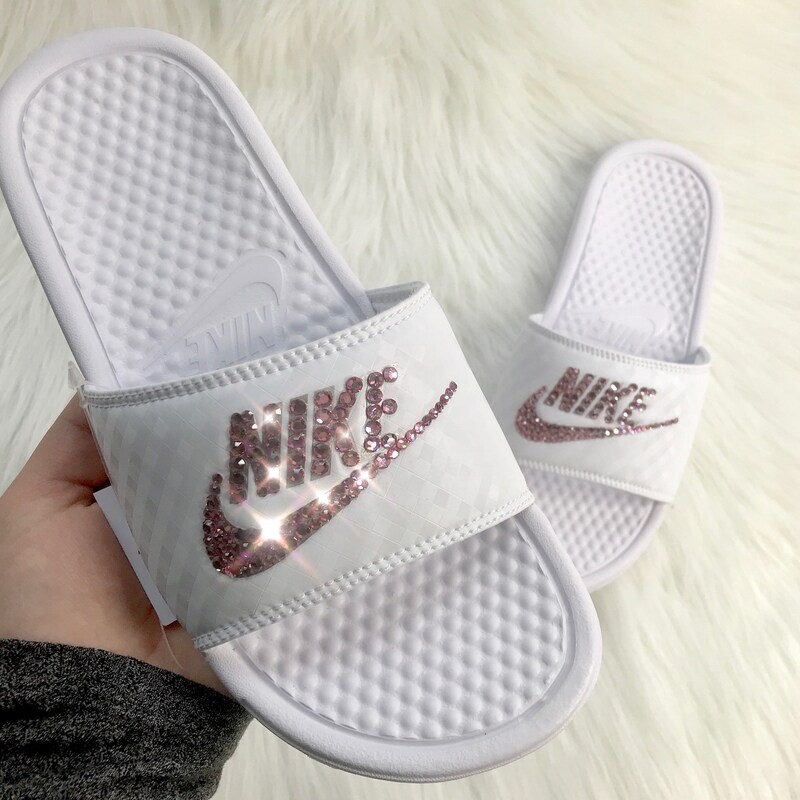 Nike Slides Custom - Etsy